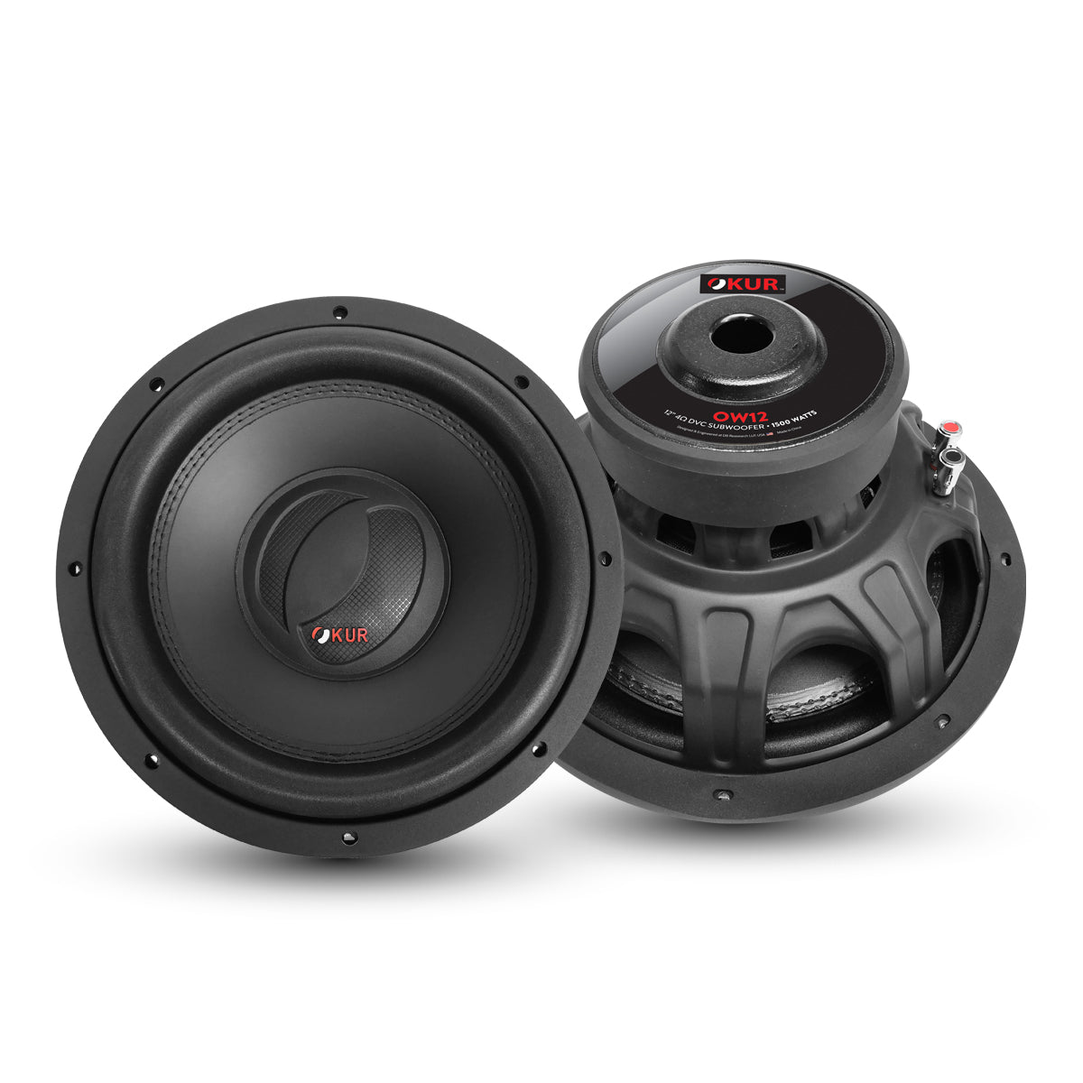 OW12 : 12in 4 Ohm DVC Subwoofer – DB Drive