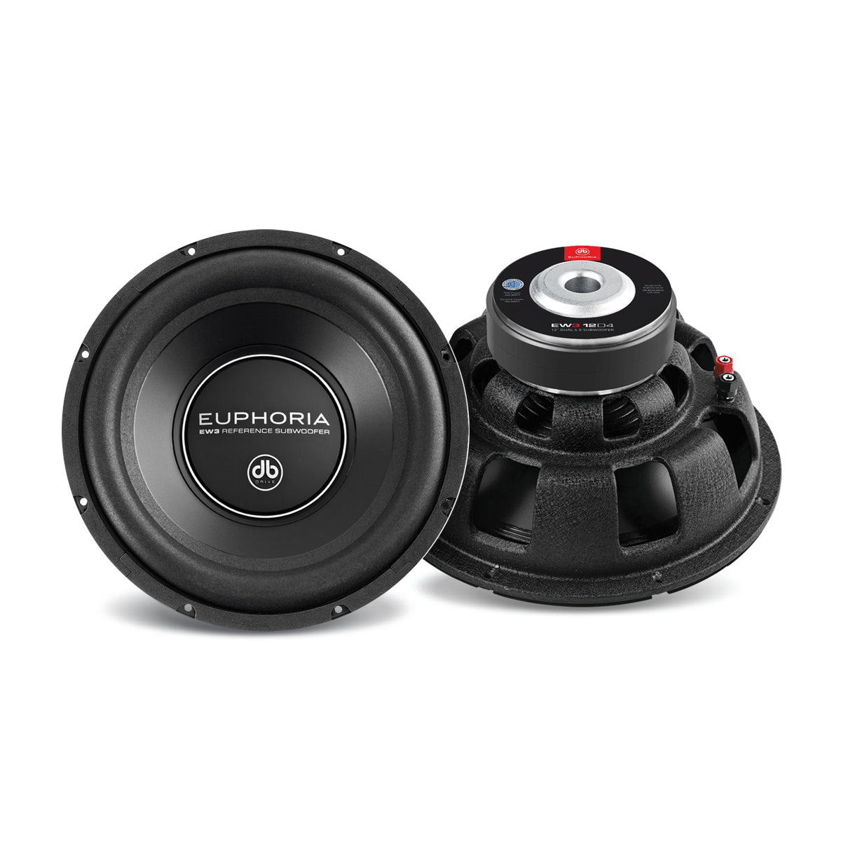 EW3 12D4 : 12" Dual 4-Ohm Subwoofer – DB Drive