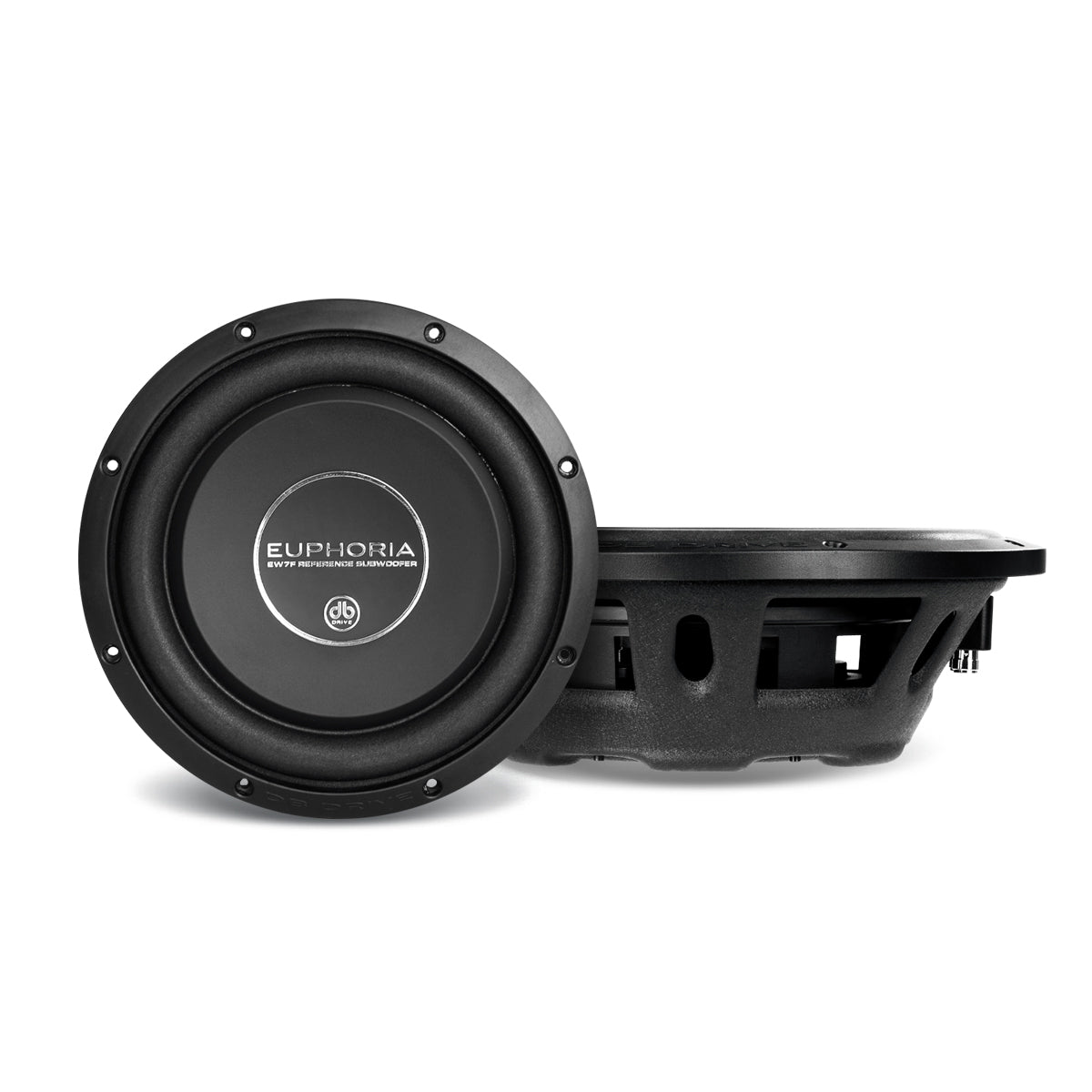 EW7 12F : 12" Dual 4-Ohm Shallow Mount Subwoofer – DB Drive