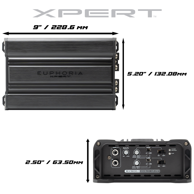 EX1500.1 : Full Range Class D Monoblock Amplifier – DB Drive