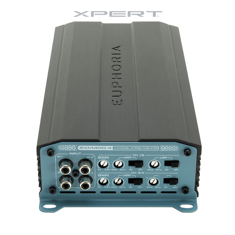 EXM400.4 : 4-Channel Class D Mini Amplifier – DB Drive