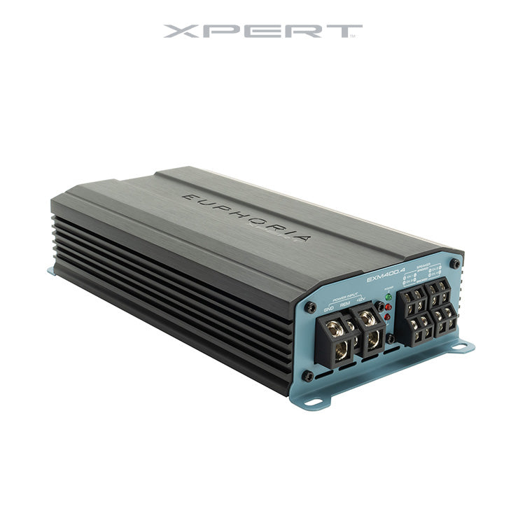 EXM400.4 : 4-Channel Class D Mini Amplifier – DB Drive