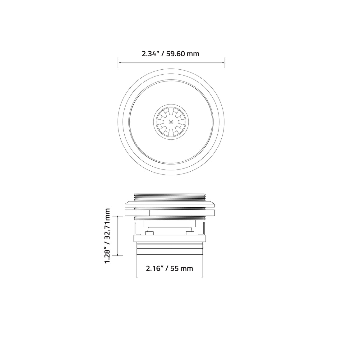 EXT2NB : 1" Phenolic NEO Bullet (Single) – DB Drive