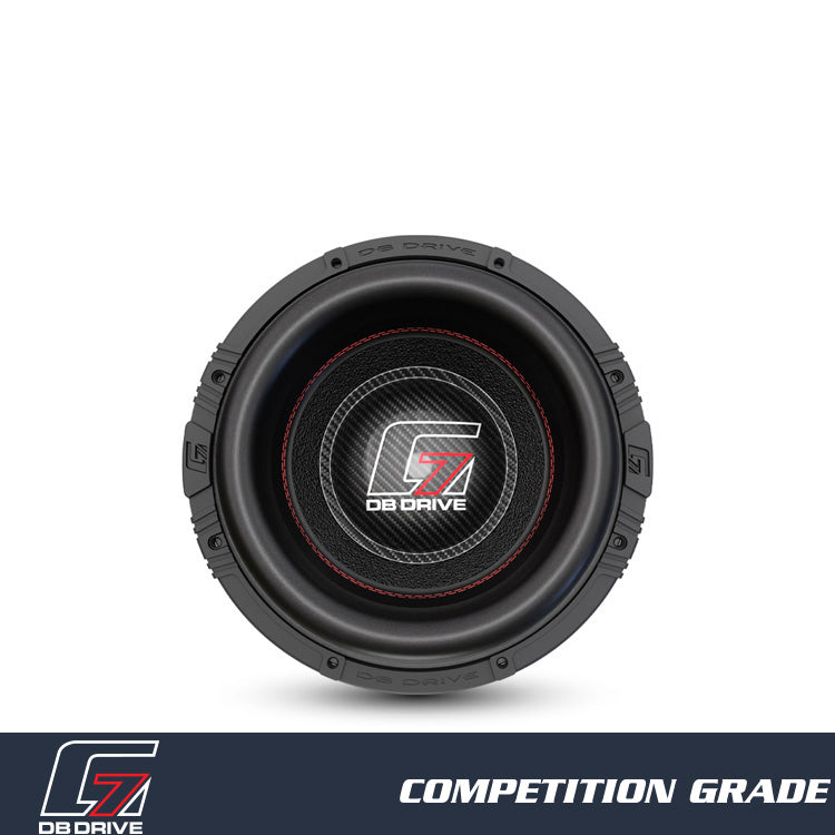 G7 12.2 : 12" Dual 2-Ohm Subwoofer – DB Drive