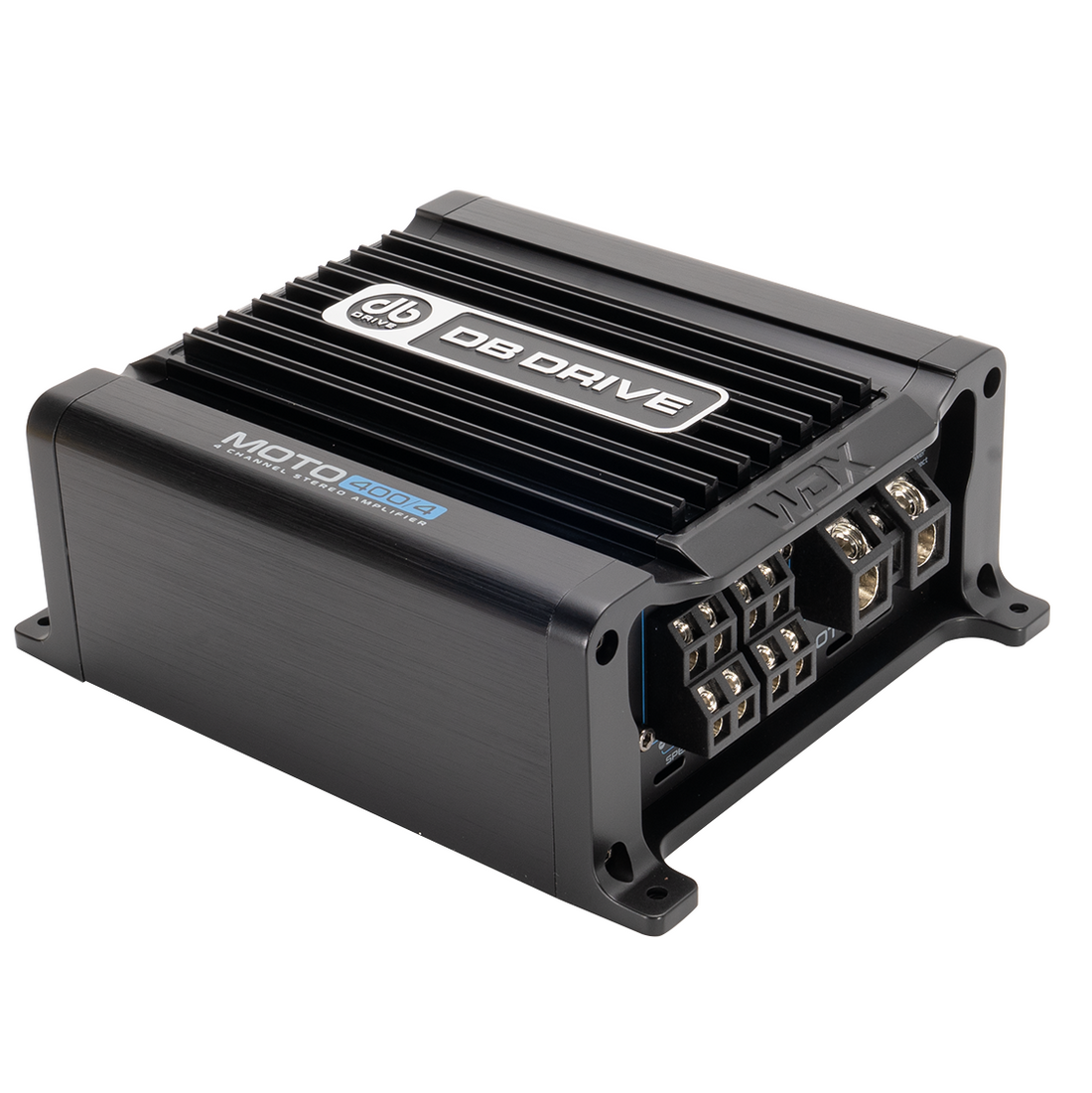 MOTO400/4 : WDX MOTO 4-Channel Class D Amplifier – DB Drive