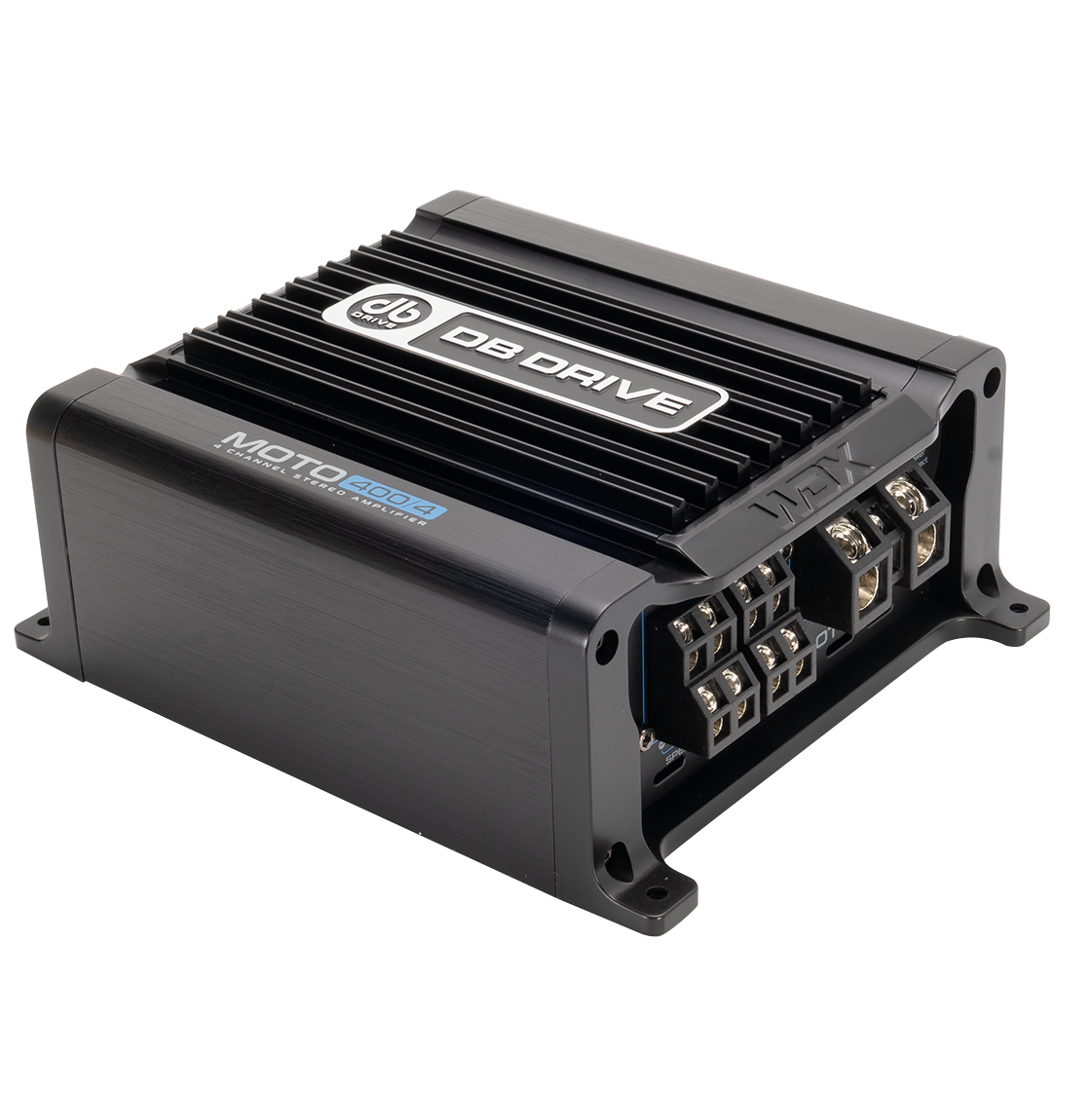 MOTO400/4 : WDX MOTO 4-Channel Class D Amplifier – DB Drive