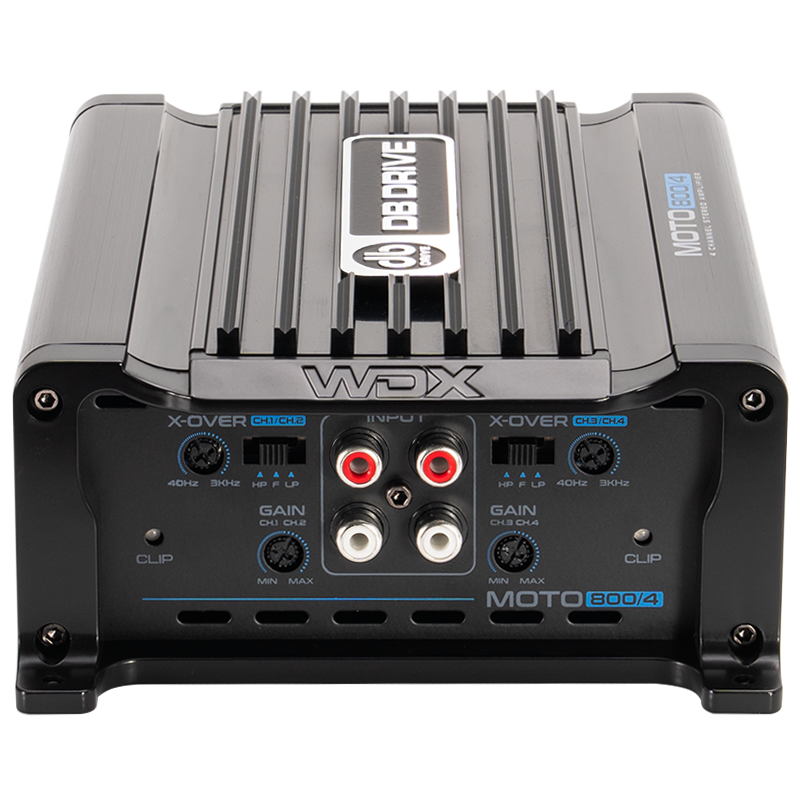 MOTO800/4 : WDX MOTO 4-Channel Class D Amplifier – DB Drive