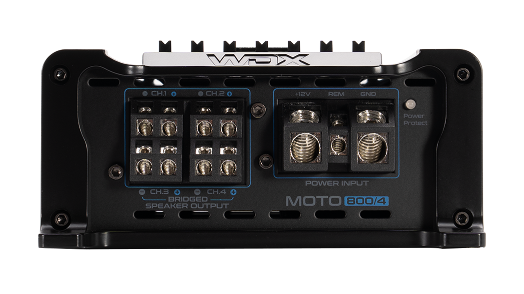 MOTO800/4 : WDX MOTO 4-Channel Class D Amplifier – DB Drive