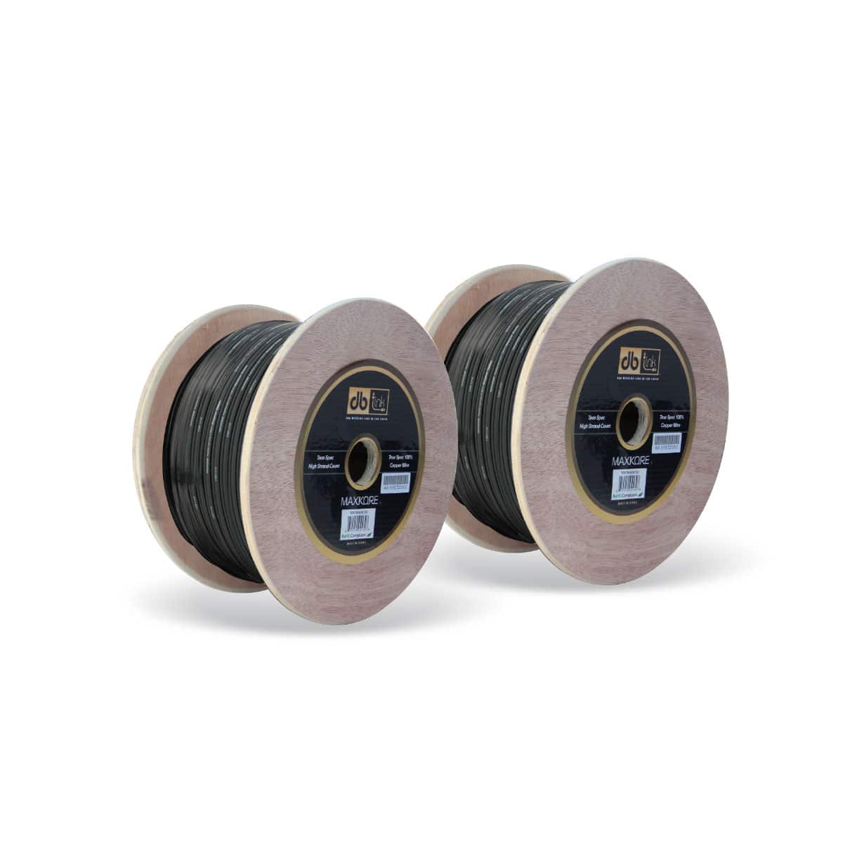 MKSW16BK500 : 16 Gauge Black 500 ft. Maxkore Soft Touch Speaker Wire ...