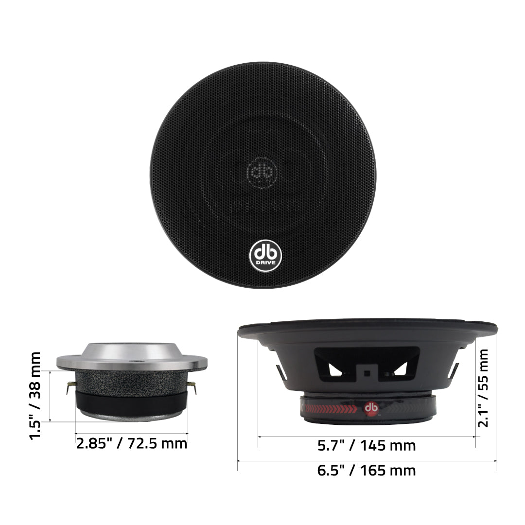 PRO6K : 6.5" PRO Audio Component Speaker – DB Drive