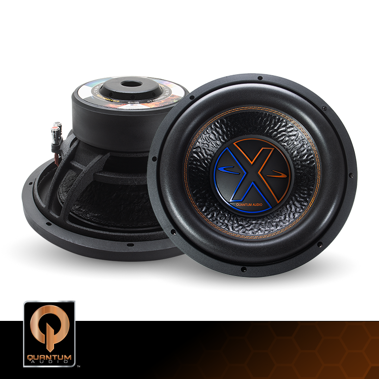 QWX4000/12D4 : 12" Dual 4-Ohm Subwoofer – DB Drive
