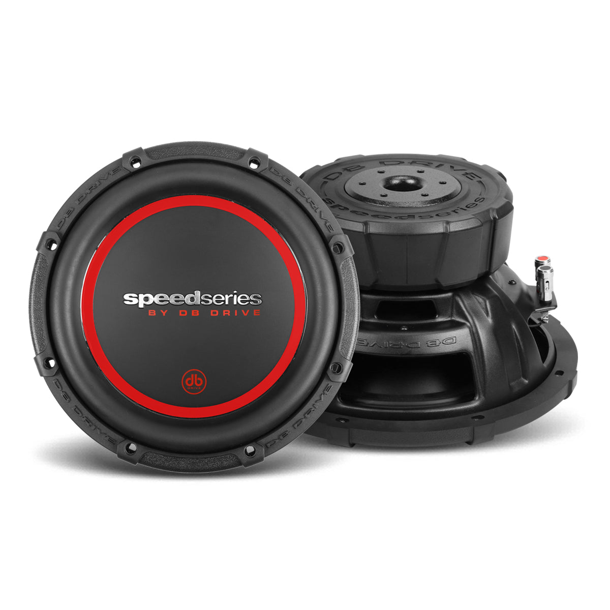 SPW10D4 : 10" Dual 4-Ohm Subwoofer – DB Drive