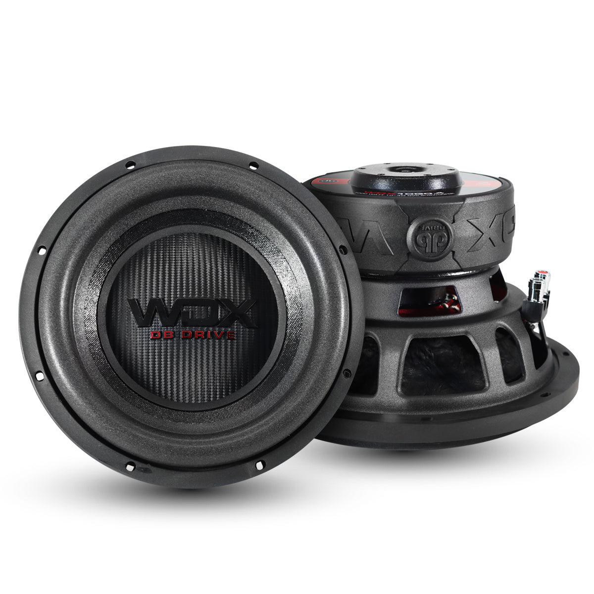 WDX10G0.4 : 10" Dual 4-Ohm Subwoofer – DB Drive