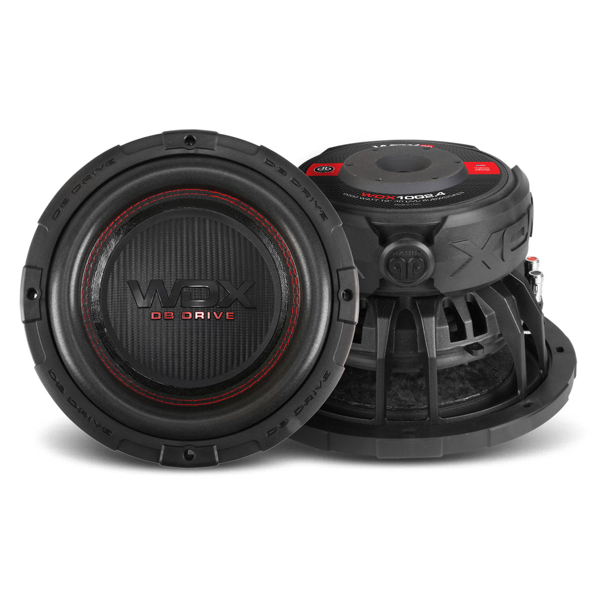 WDX10G2.4 : 10" Dual 4-Ohm Subwoofer – DB Drive