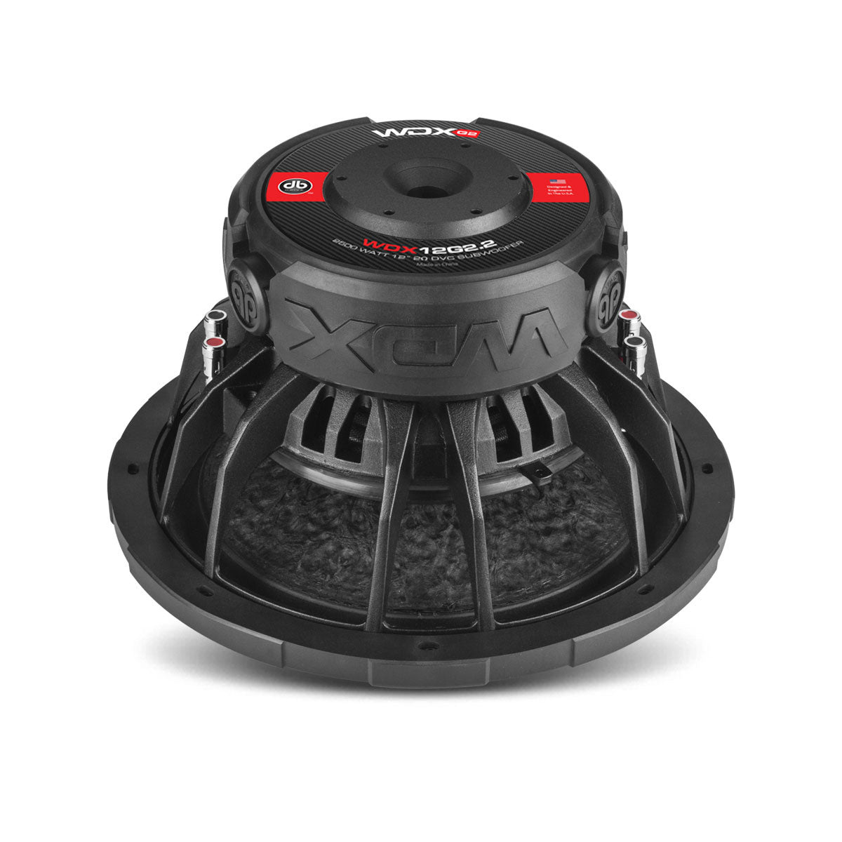 WDX12G2.2 : 12" Dual 2-Ohm Subwoofer – DB Drive