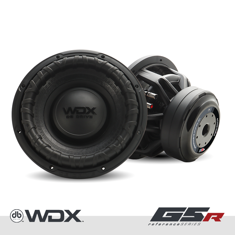 WDX12G5R.4 : 12 in. Dual 4-Ohm Subwoofer – DB Drive