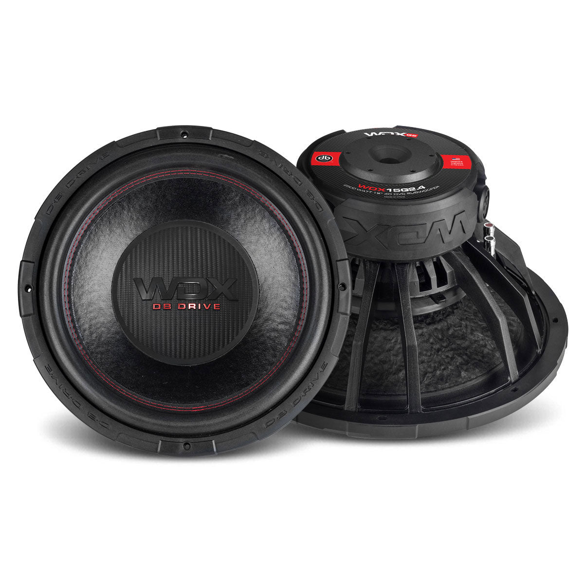 WDX15G2.4 : 15" Dual 4-Ohm Subwoofer – DB Drive