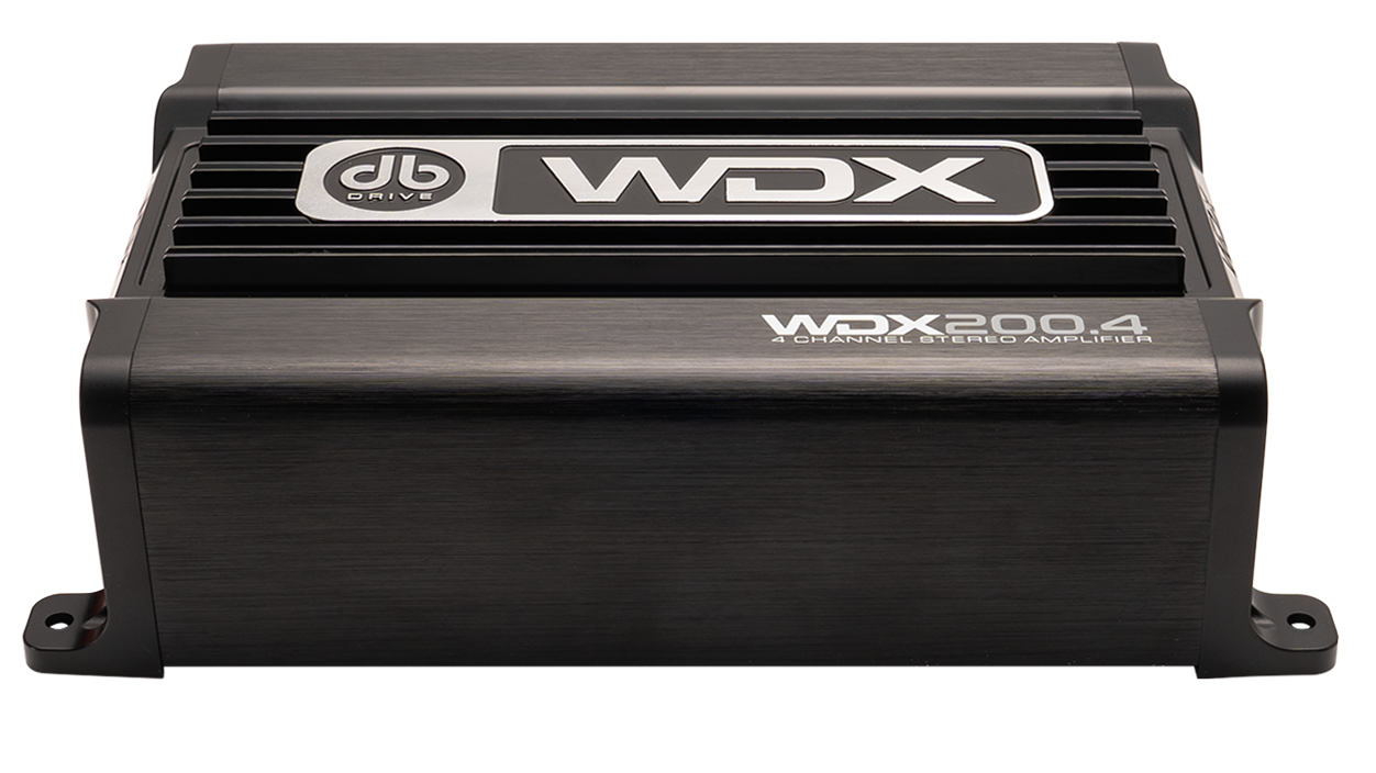 WDX200.4 : 4-Channel Class D Amplifier – DB Drive