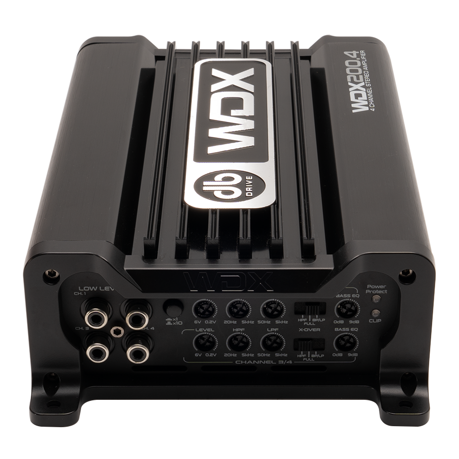 WDX200.4 : 4-Channel Class D Amplifier – DB Drive
