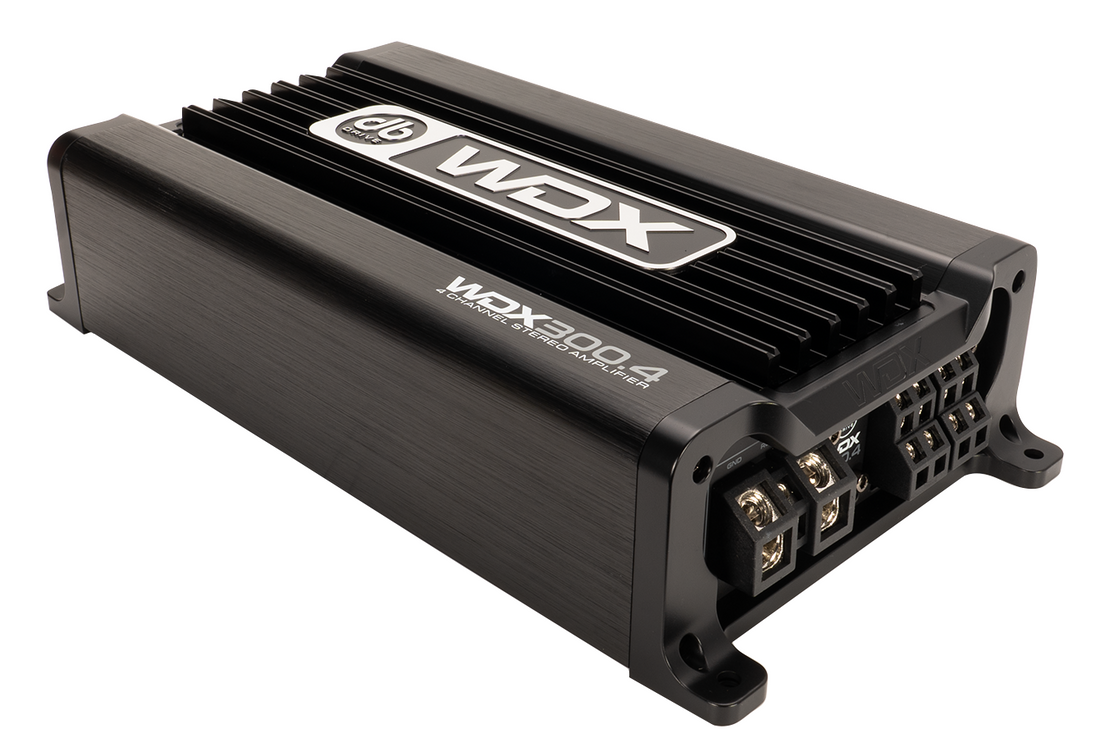WDX300.4 : 4-Channel Class D Amplifier – DB Drive