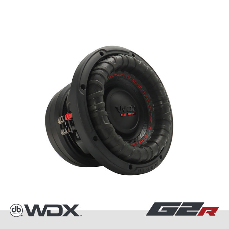 WDX8G2R.2 : 8 in. Dual 2-Ohm Subwoofer – DB Drive