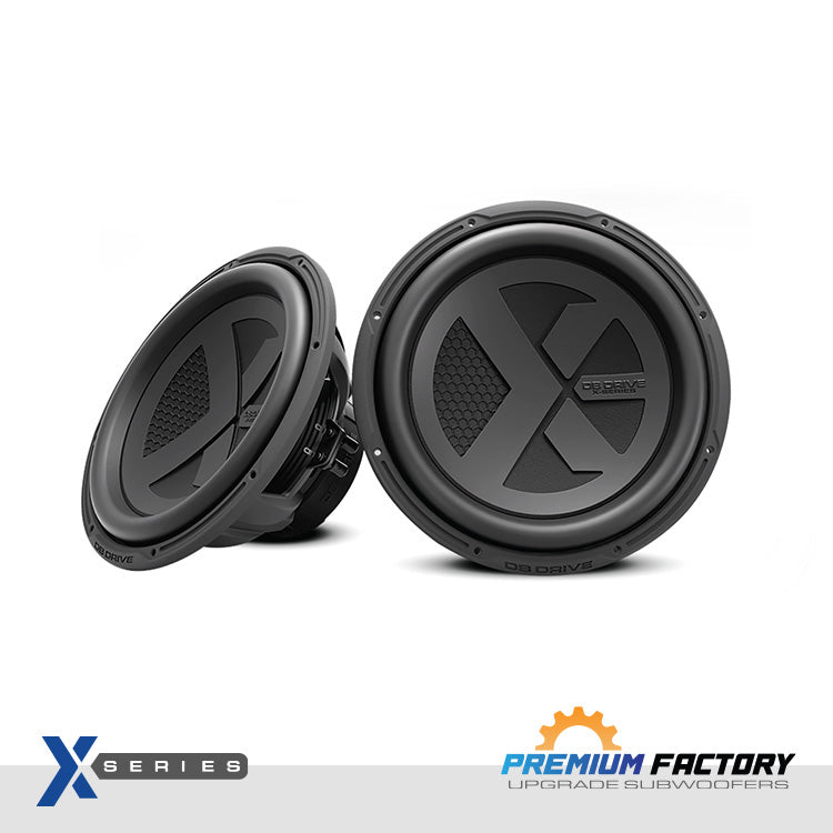 X-W12D4 : 12" Dual 4-Ohm Subwoofer – DB Drive